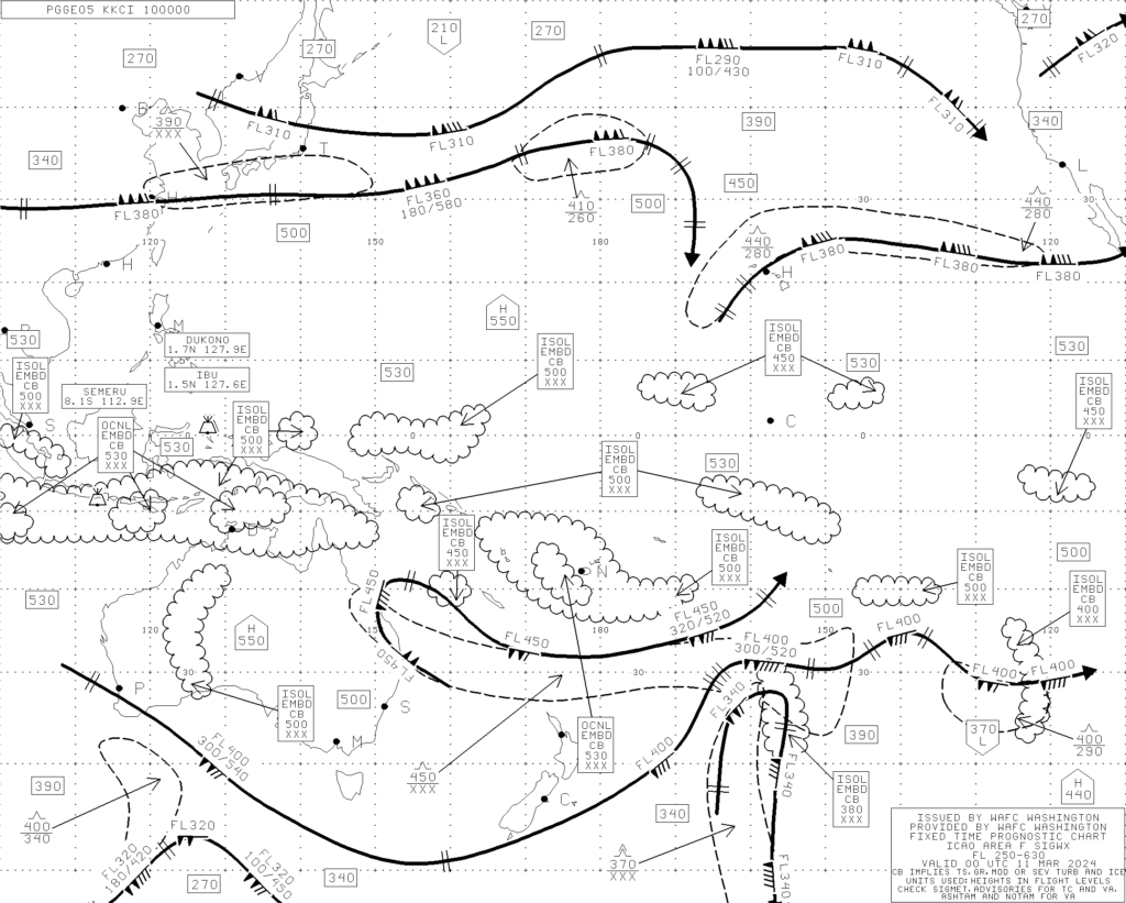 PROVIDED BY WAFC WASHINGTON (AREA F/ FL 250-630 VALID 06 UTC 11 MARCH 2024