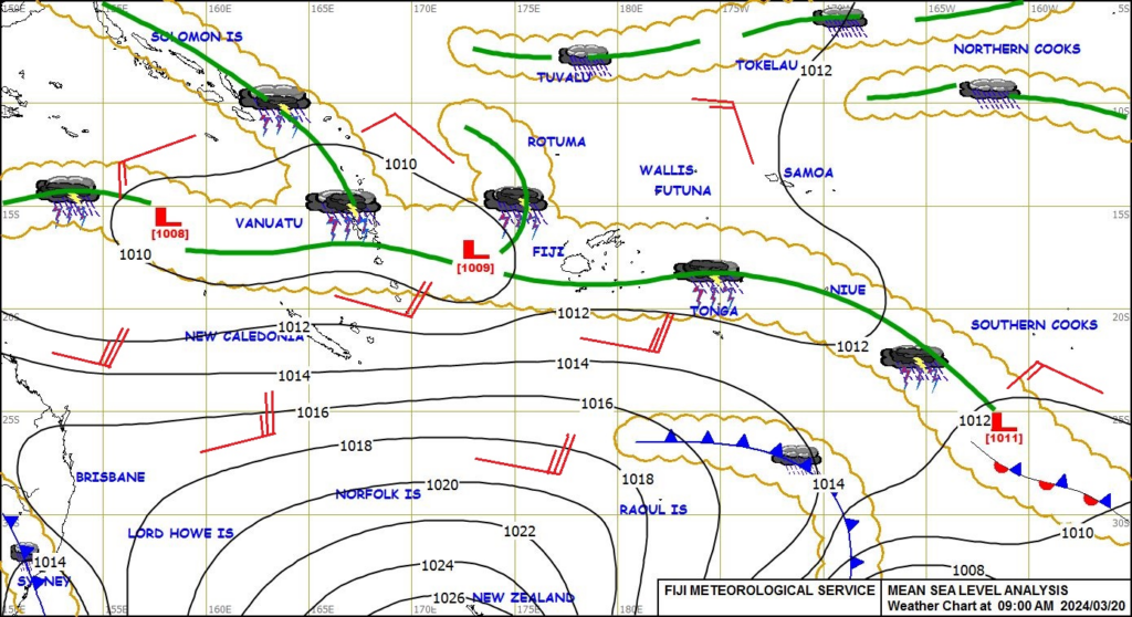 Courtesy of Fiji Met Service