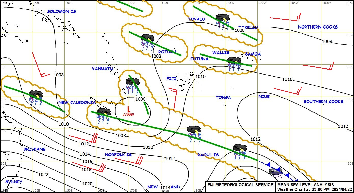 Courtesy of Fiji Met Service